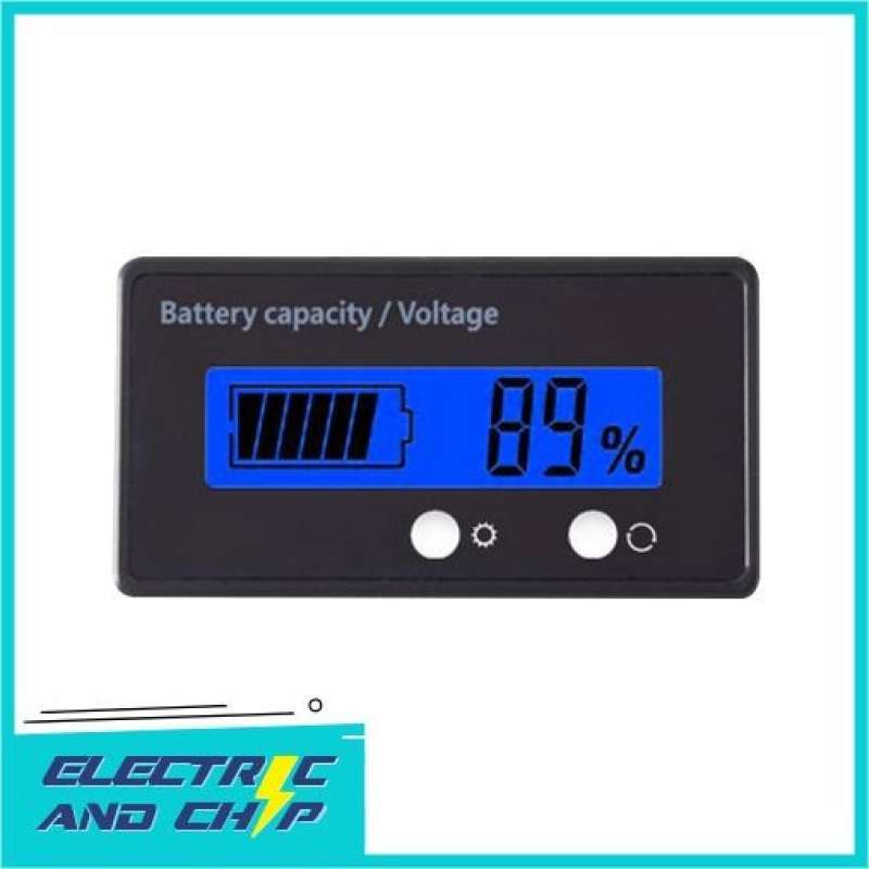Jual Indikator Kapasitas Baterai Battery Capacity Digital Voltmeter 8-70v Di Seller Circlet ...