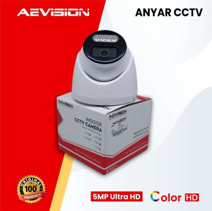 Jual Camera Cctv Indoor Hd Full Color / Colorvu 5mp Merk Aevision Di ...