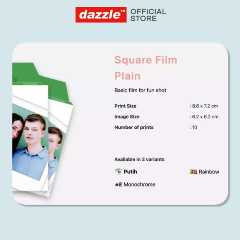 Jual Fujifilm Instax Paper Film All Varian - Mini Square Wide Twin Pack ...
