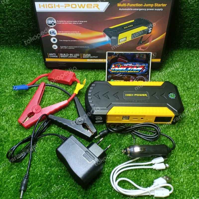 Promo Jumper Aki/accu Power Bank Mobil Starter 88.000 Mah 600 Amp ...