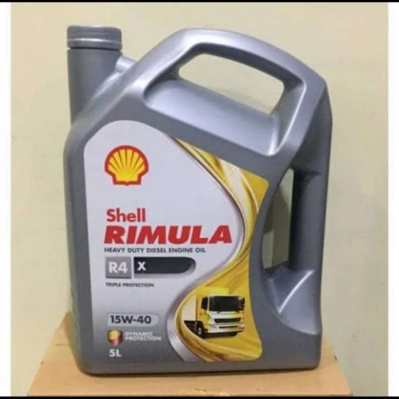 Promo Oli Mesin Shell Rimula R4 X 15w40 Api Ci-4/ch-4 Kemasan 5 Liter ...