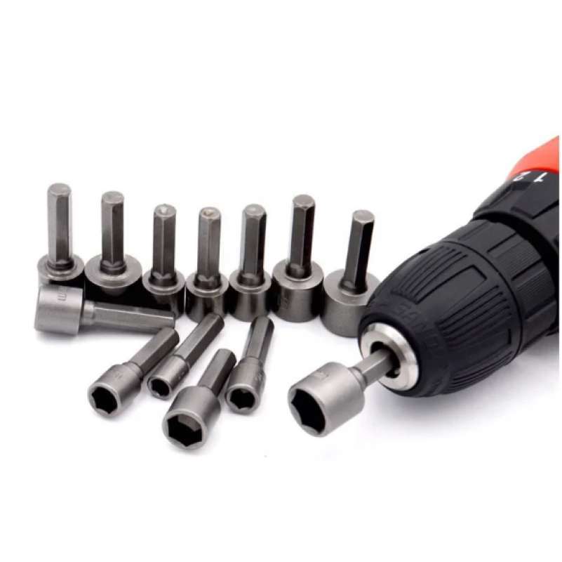Jual Mata Kunci Shock Hex Socket Sleeve Wrench 5-13mm 9 Pcs Di Seller ...