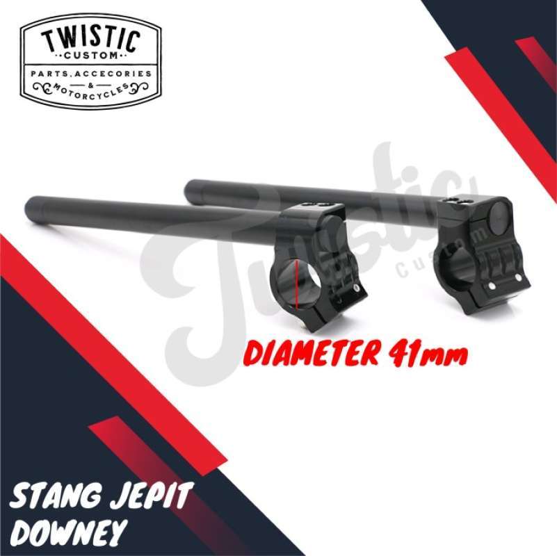 Promo Stang Jepit Motor Cafe Racer Scorpio Tiger Byson Benelli Usd W175 ...