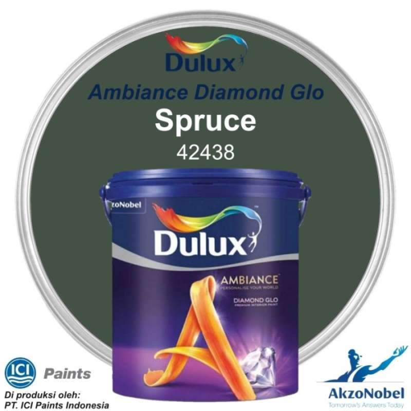 Promo Dulux Ambiance Diamond Glo 2.5 Lt - Spruce Vdof 42438 Diskon 23% ...