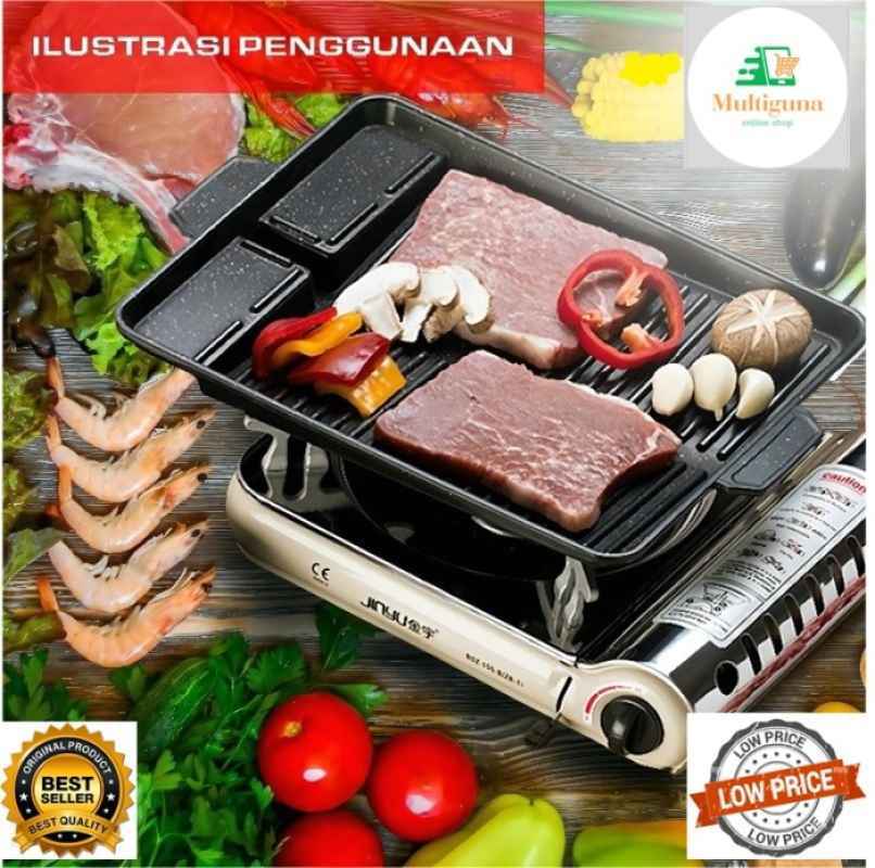 Promo Grill Pan Yakiniku Panggangan Daging Korean Bbq Grill Pan Diskon ...