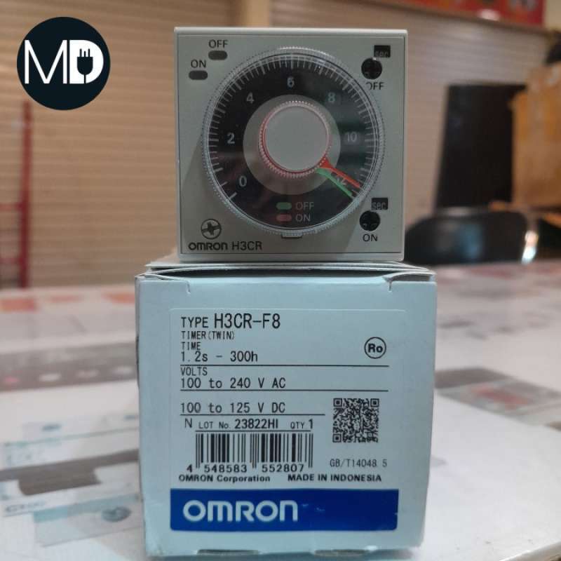 Promo Timer H3cr-f8 220v Omron Original Timer H3cr-f8 2jarum Diskon 23% ...