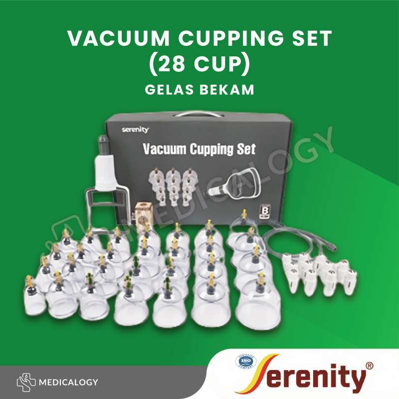 Jual Serenity Vacuum Cupping Set/bekam (28 Cup) Di Seller Medicalogy ...