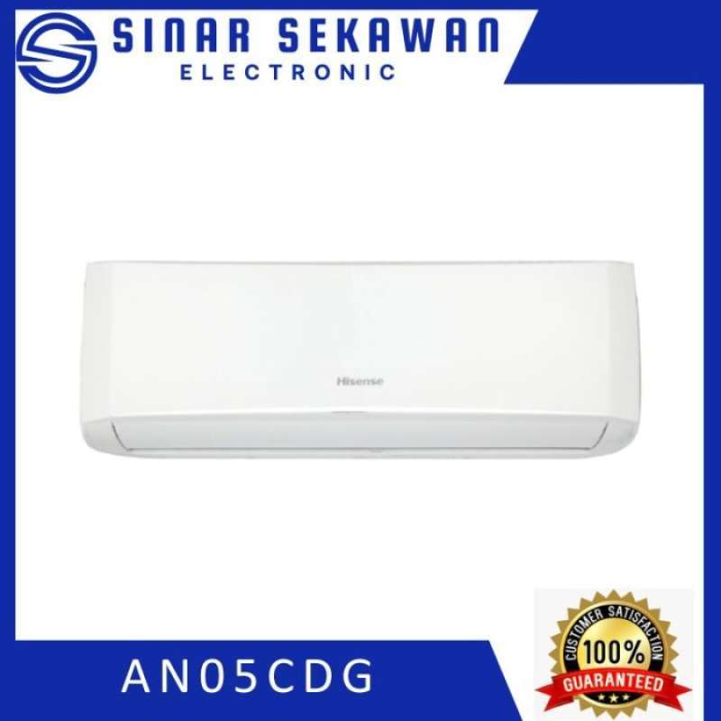 Promo Hisense Ac 1/2 Pk Low Watt 0.5 Pk An05cdg (unit Only) Diskon 23% ...