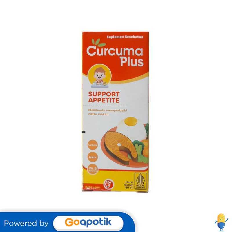Jual Curcuma Plus Syrup Isi 60 Ml Botol Di Seller Apotek Gp Sehat ...