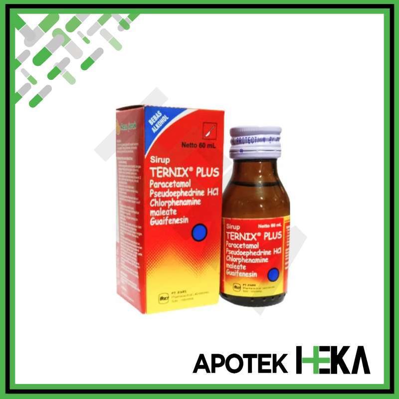 Jual Ternix Plus Sirup 60 Ml - Obat Batuk Flu Pilek Anak Di Seller ...