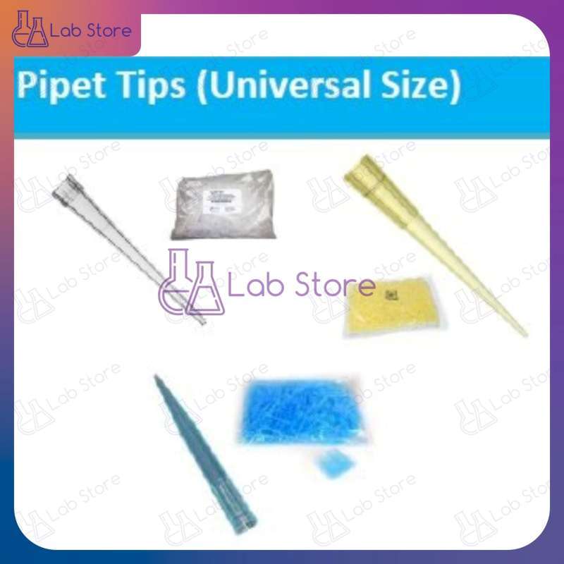Jual White Pipette Micro Tips Pipet Tip Bulk 10 Μl @ 1000 Pcs Biologix ...