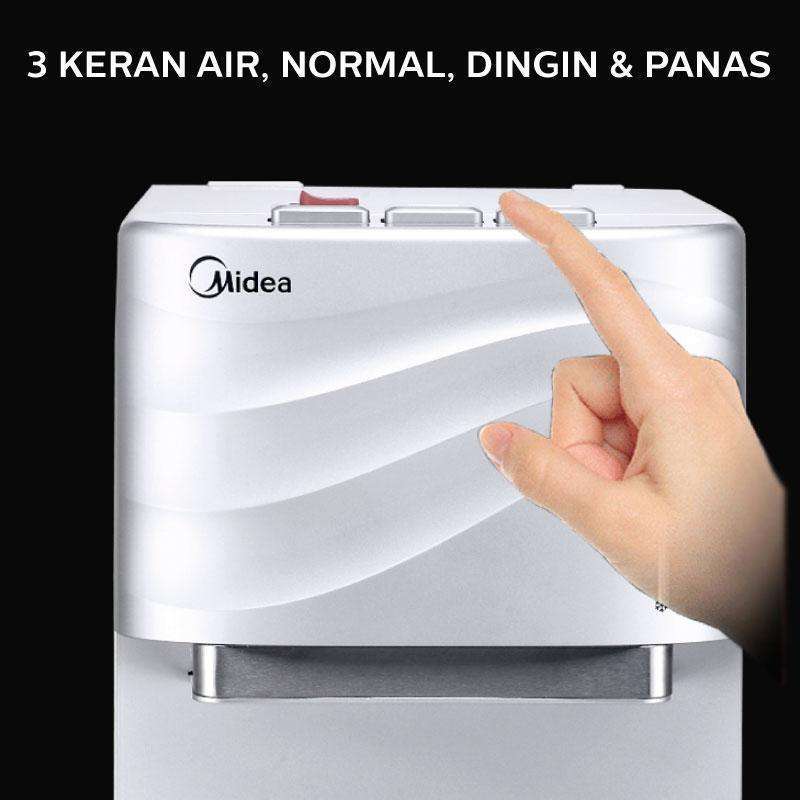 Promo Midea Dispenser Air Galon Bawah ( Yd-1634w ) ( Bottom Loading ...