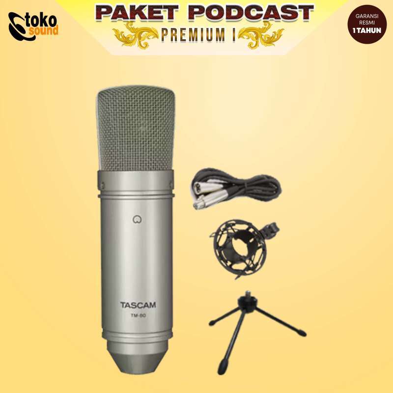 Jual Paket Podcast Premium 4 Org - Rodecaster Pro Mixer - Tascam ...