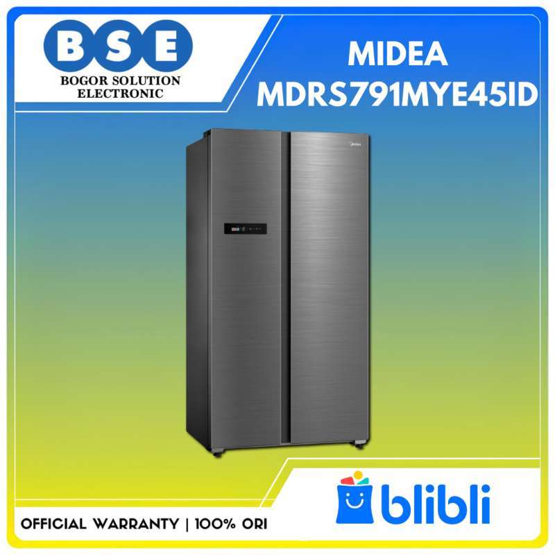 Jual Kulkas Midea Side By Side Mdrs791mye45id 592 Liter Kulkas Inverter ...
