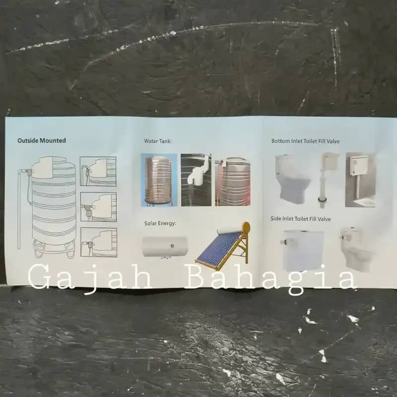 Jual Pelampung Air Otomatis Toren Tandon Bak Mandi Water Level Control ...