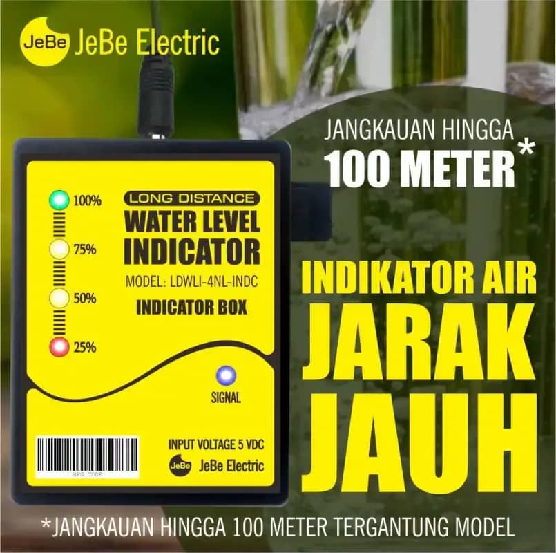 Jual Sensor Level Air_indikator Ketinggian Air Toren Tandon Jarak Jauh ...