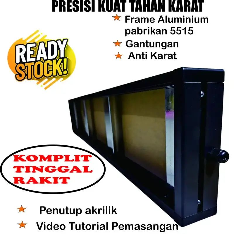 Jual Frame Running Text Ukuran 32 X 64 / 40cm X 70cm - P10 Rgb Tanpa ...