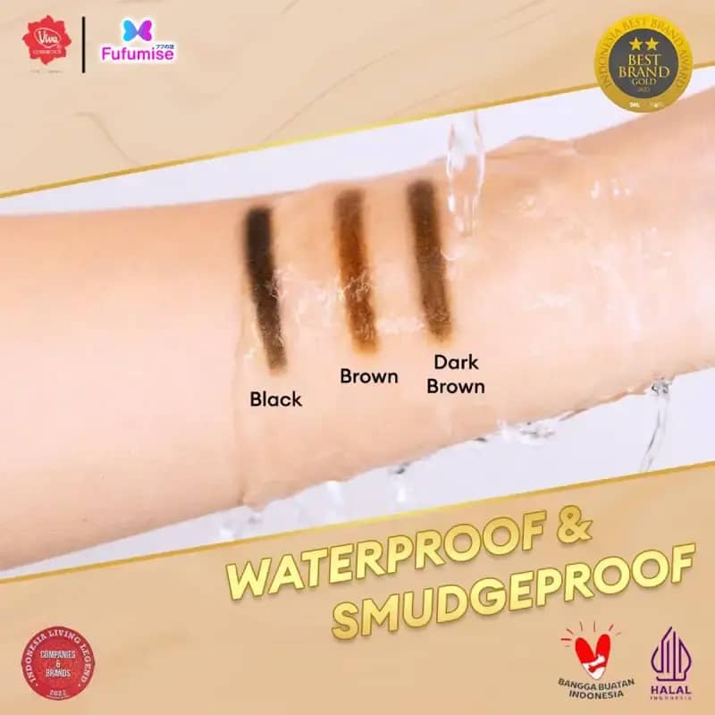 Jual 100% Original Pensil Pencil Alis Viva Queen 1.3 Gram Bpom Viva Brown Viva Di Seller ...