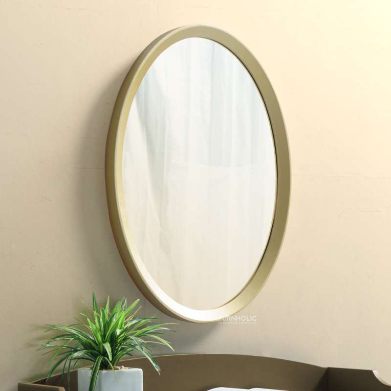 Promo Ifurnholic Gwen Oval Mirror I Cermin Oval I Cermin Dinding I ...