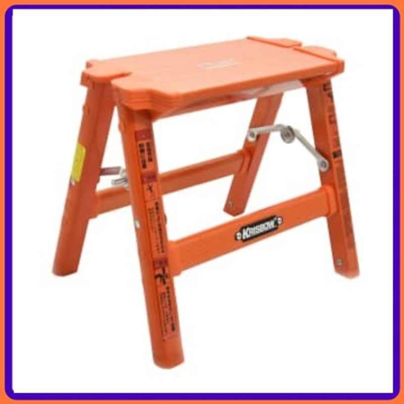 Promo Ladder 1 Step Tangga Lipat Aluminium Motif Kayu Krisbow - Biru ...