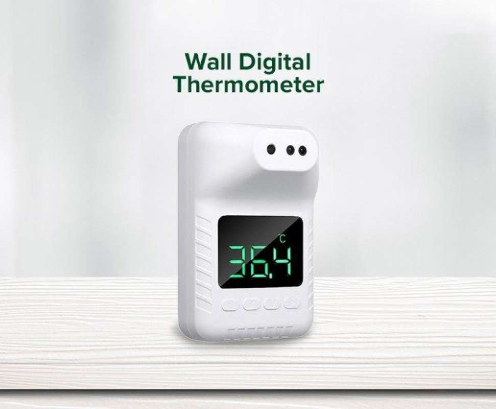 Promo Wall Thermometer Standing Otomatis Termometer K3x Diskon 10% Di ...