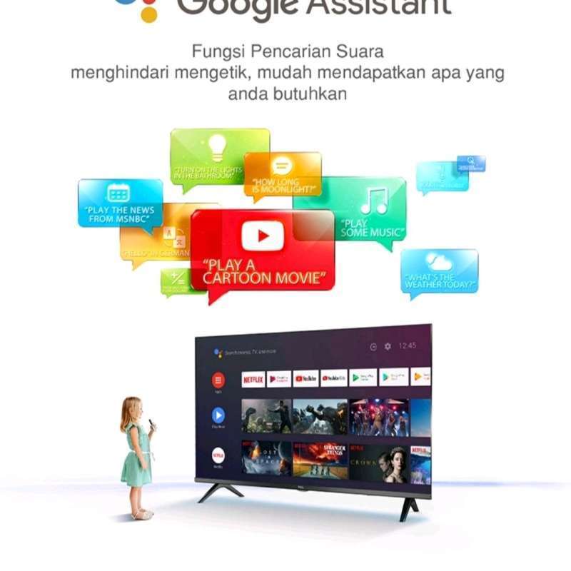 Jual Tcl 40a7 Led Tv 40 Inch Smart Android 11.0 Digital Full Hd Tv Di Seller Da-azzka - Wedoro ...