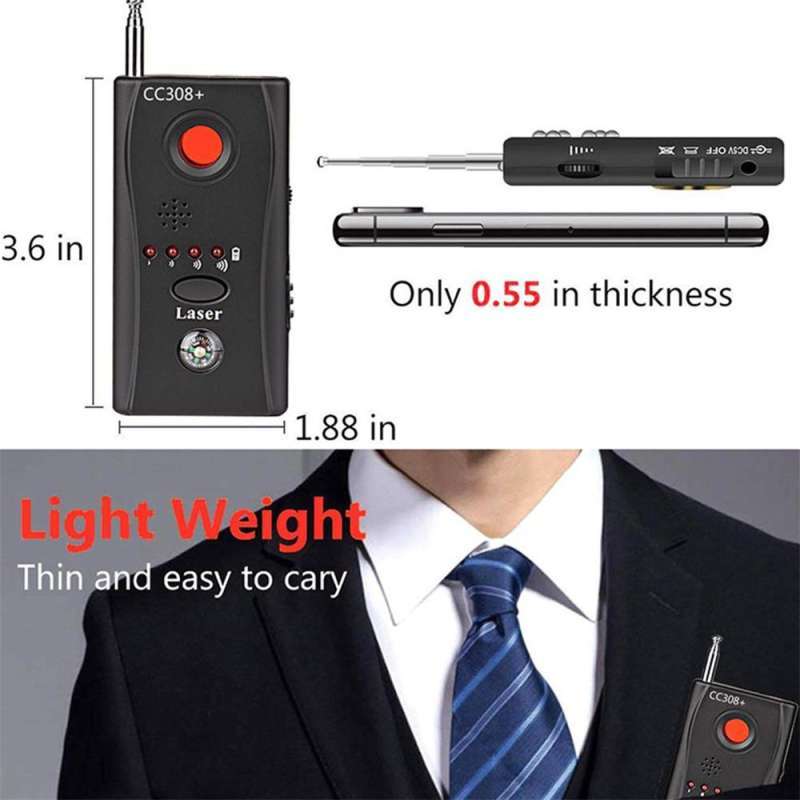 Promo Audio Bug Finder Cc308 Detector Alat Pendeteksi GPS Tracker Anti ...