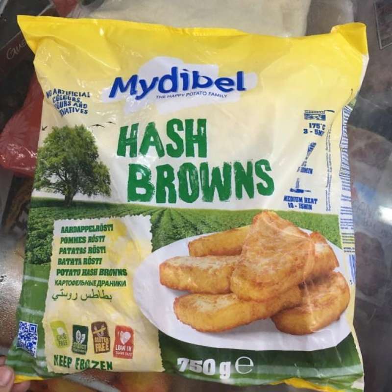 Jual Mydibel Hash Brown 750gr Di Seller Mrbenshope - Madras Hulu, Kota ...