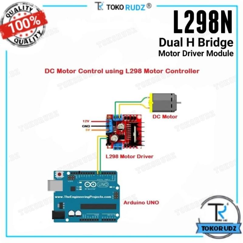 Jual L298n L298 Dual H Bridge Stepper Motor Driver Module Di Seller ...