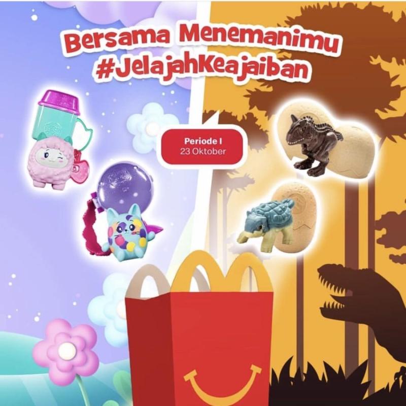 Jual Mainan Happy Meal Mcd Toys Jurassic World Pikmy Pops Dino Mcdonald ...