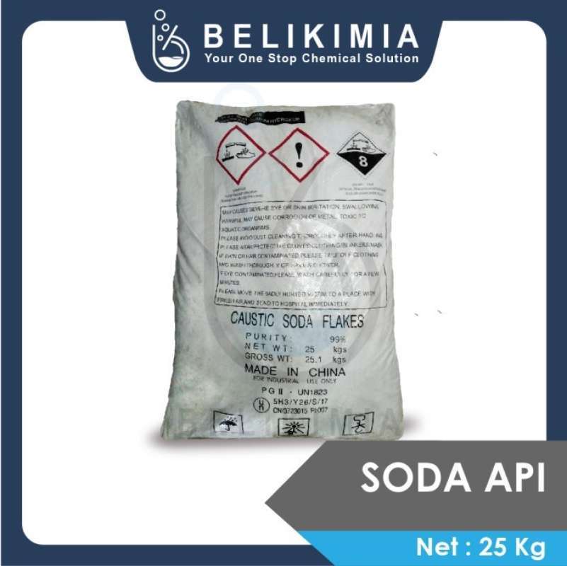 Promo Soda Api Flakes Ex China 1 Sak 25 Kg Diskon 23% di Seller ...