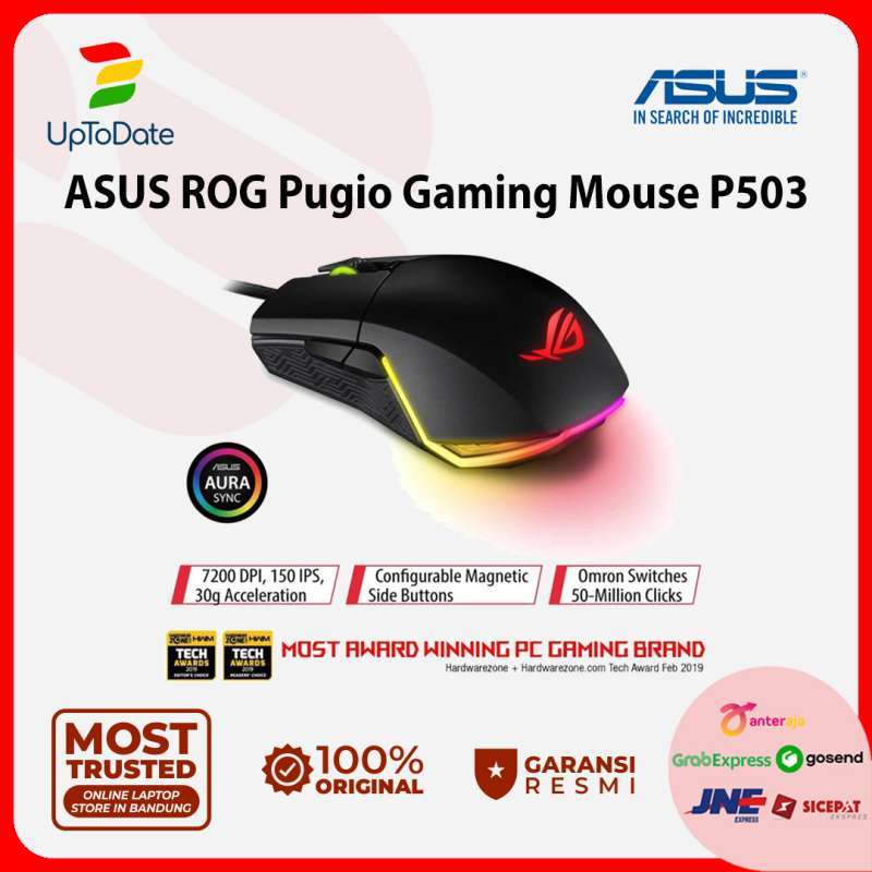 Jual ASUS ROG Pugio Gaming Mouse P503 di Seller Up To Date Computer ...