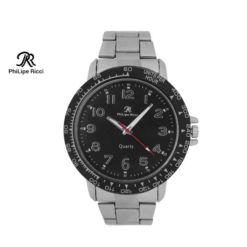 Promo Philipe Ricci Jam Tangan Pria Rantai Original Besi Analog Quartz ...