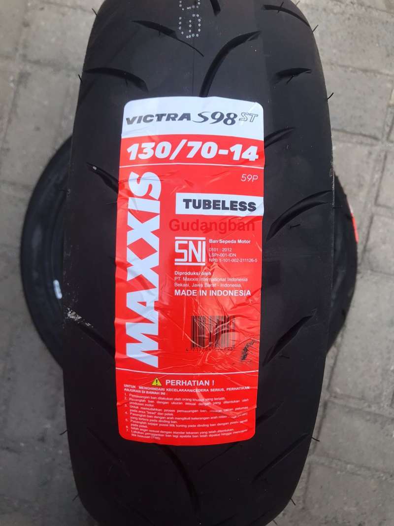 Jual Maxxis Victra 130 70 14 Tubeless Ban motor PCX 150 Upsize FREE PENTIL PRODUKSI 2023 NEW di ...