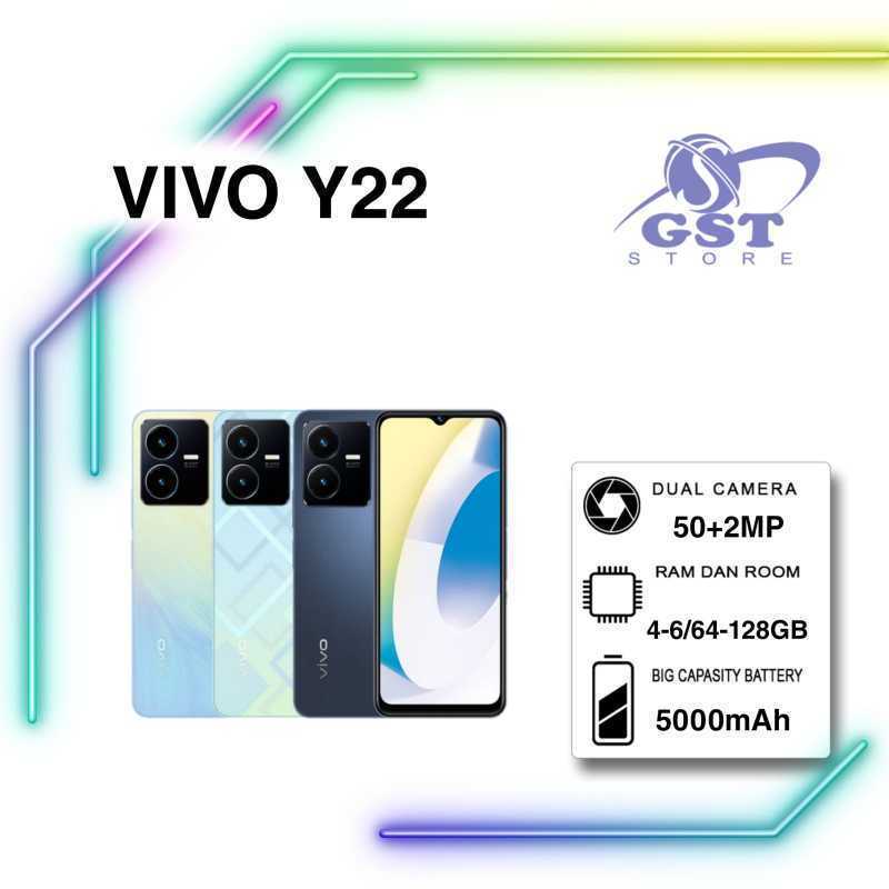Jual Vivo Y22 Triple Camera Spesifikasi Original, Murah & Diskon Harga Februari 2024 | Blibli