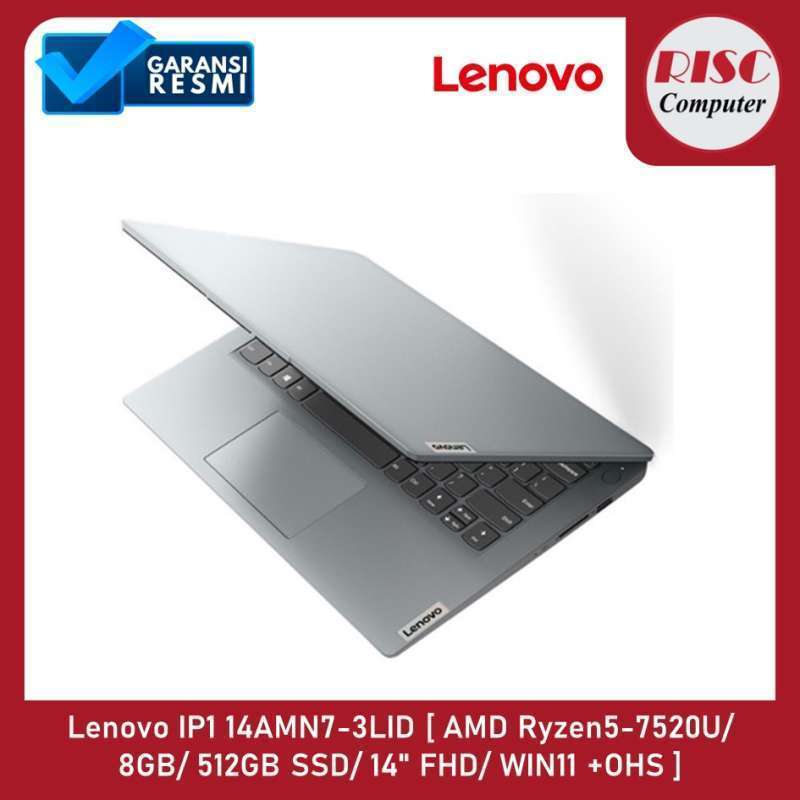 Jual Lenovo IP1 14AMN7-3LID [ AMD Ryzen5-7520U/ 8GB/ 512GB SSD/ 14 FHD ...