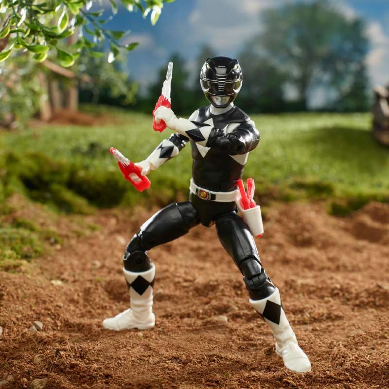 Promo Power Rangers Lightning Collection Mighty Morphin Black Ranger ...