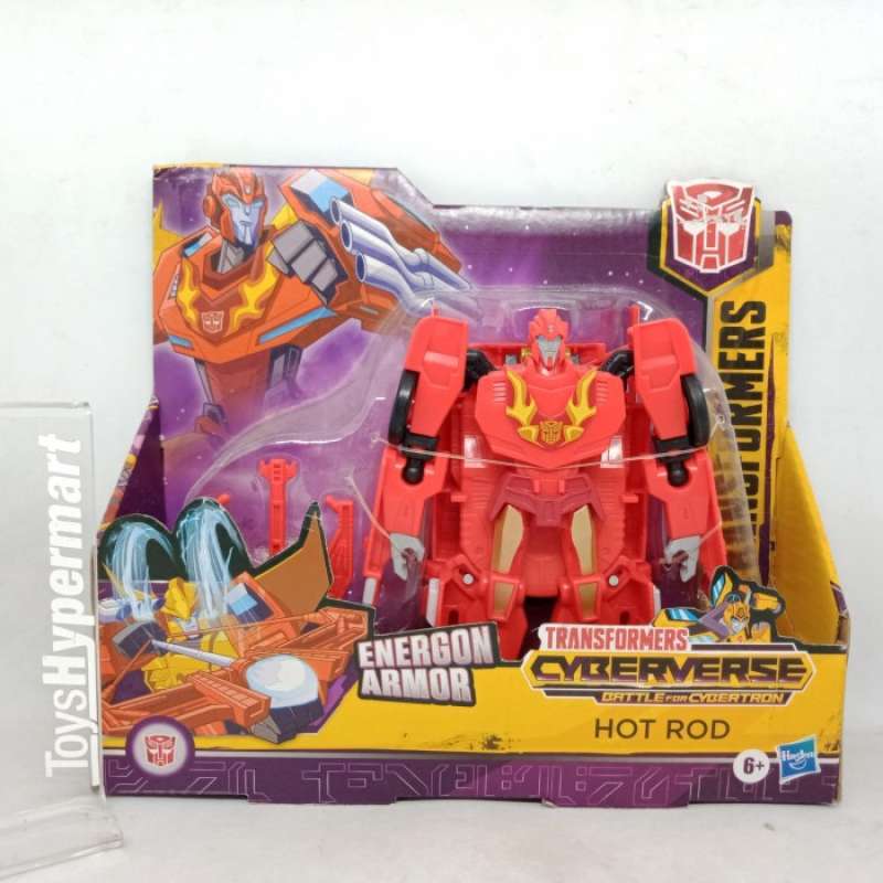 Promo ORIGINAL Hot Rod Transformers Cyberverse Energon Armor Hasbro ...