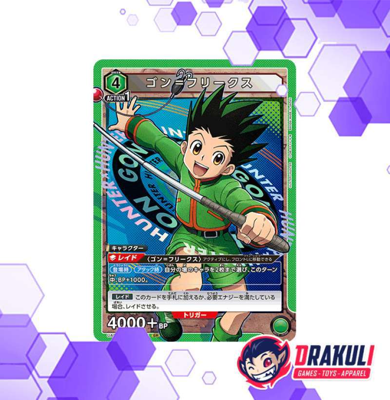 Jual Union Arena Card Hunter X Hunter - Gon Freecss Ua03bt/htr-1-078 Sr Di Seller Drakuli Games ...