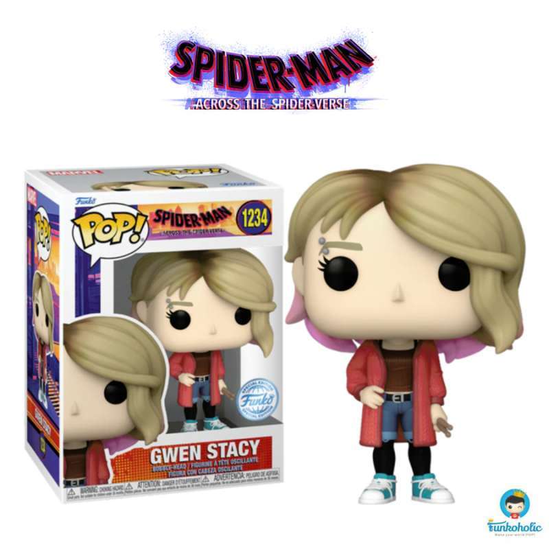 Promo Funko POP! Spider-Man Across the Spider-Verse - Gwen Stacy #1234 ...