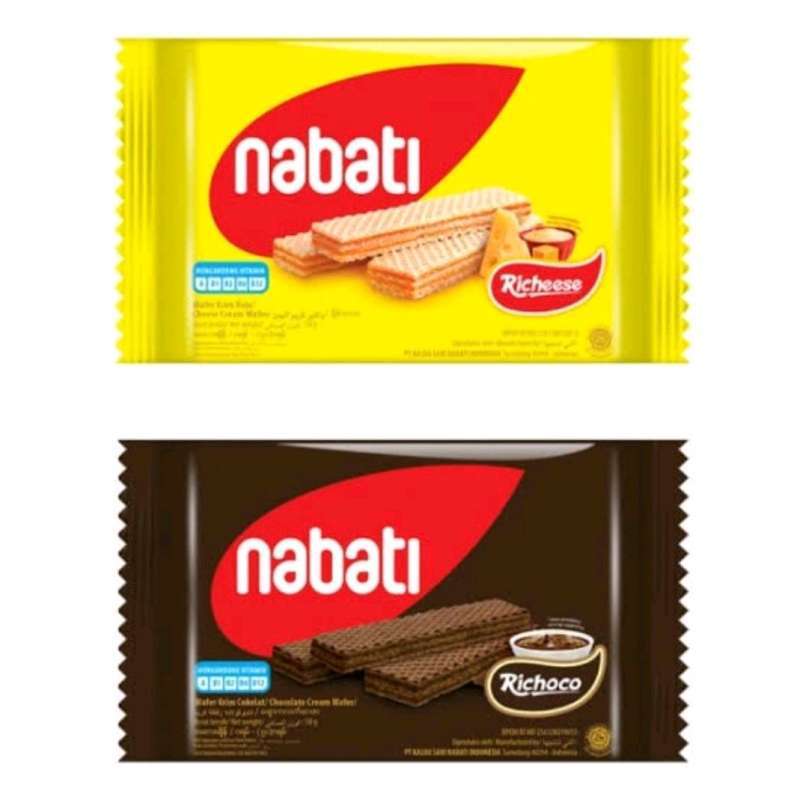 Jual nabati richeese richoco wafer cream krim keju cheese coklat cokelat chocolate 39 gr 39gr di ...