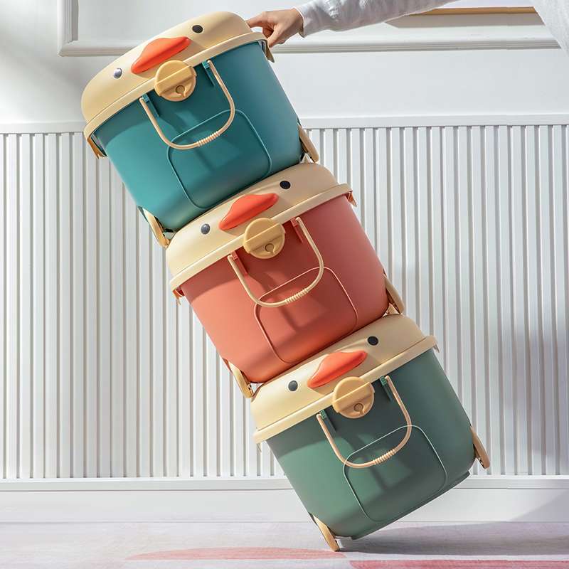 Jual Kotak Penyimpanan Mainan Anak Plastik Box Container Roda Serbaguna ...