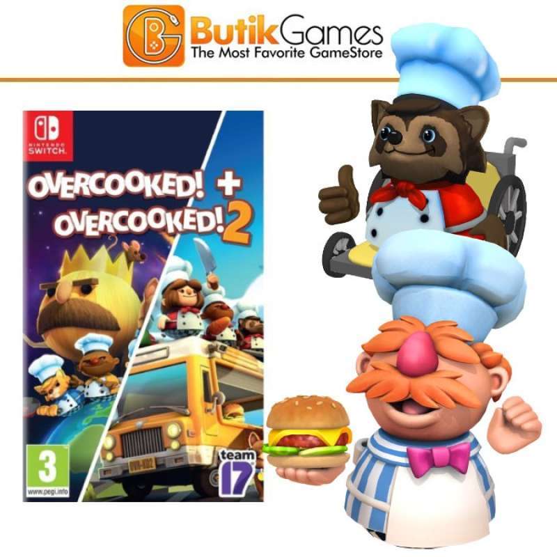 Promo Overcooked & Overcooked 2 Switch Nintendo Switch Diskon 17% di ...