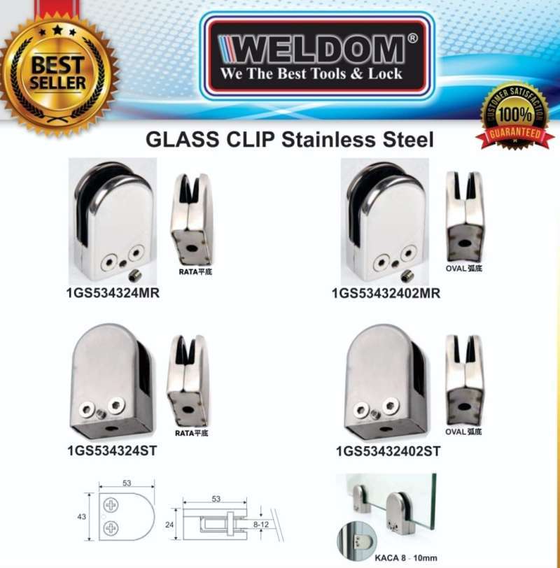 Jual Penjepit Kaca Stainless Original Murah - Harga Diskon April 2024 ...