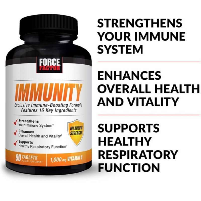 Jual Force Factor Immunity, Immune Support Booster 90 Capsules Di ...