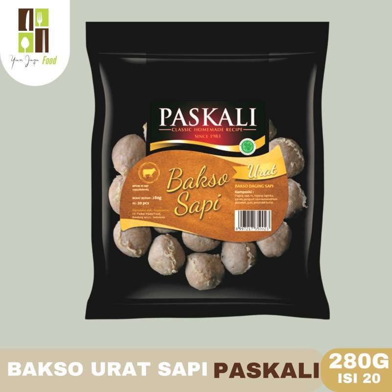 Jual Bakso Sapi Paskali Baso Sapi / Urat / Mini [280g] di Seller Yan ...