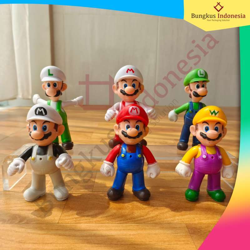 Jual Action Figure Mario Bross Luigi Satuan Di Seller Bungkus_indonesia ...