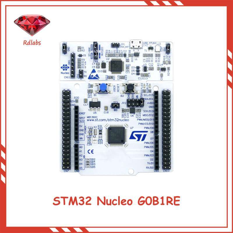 Promo Stm32 Nucleo-64 Development Board Mcu Stm32g0b1re Diskon 11% Di ...