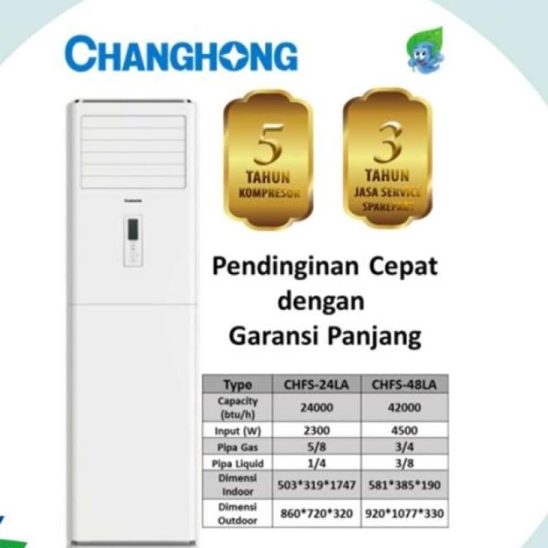 Jual AC FLOOR STANDING CHANGHONG 3PK TYPE CHFS-24LA di Seller Arie Shop - Harapan Jaya, Kota ...