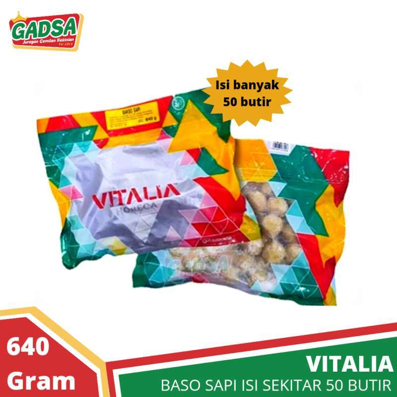 Jual Vitalia Bakso Sapi 640 Gr Termurah - Harga Grosir Terupdate Hari ... Jual Vitalia Bakso Sapi 640 Gr Termurah - Harga Grosir Terupdate Hari ...